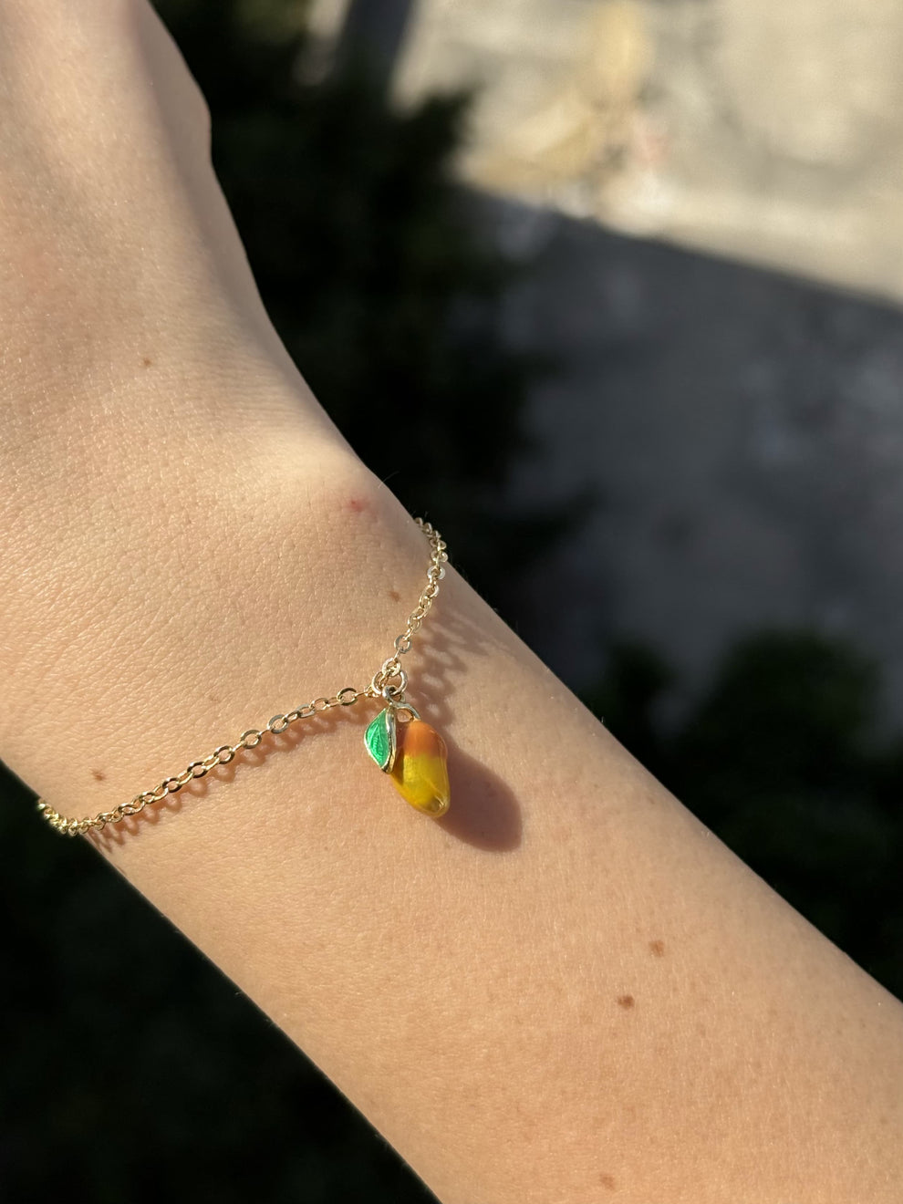 Mango Bracelet | Glowlicious - Exotic & Stylish Gold-Plated Bracelet ...